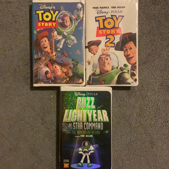 Media | Toy Story Toy Story Ii Buzz Lightyear Vhs Videos | Poshmark
